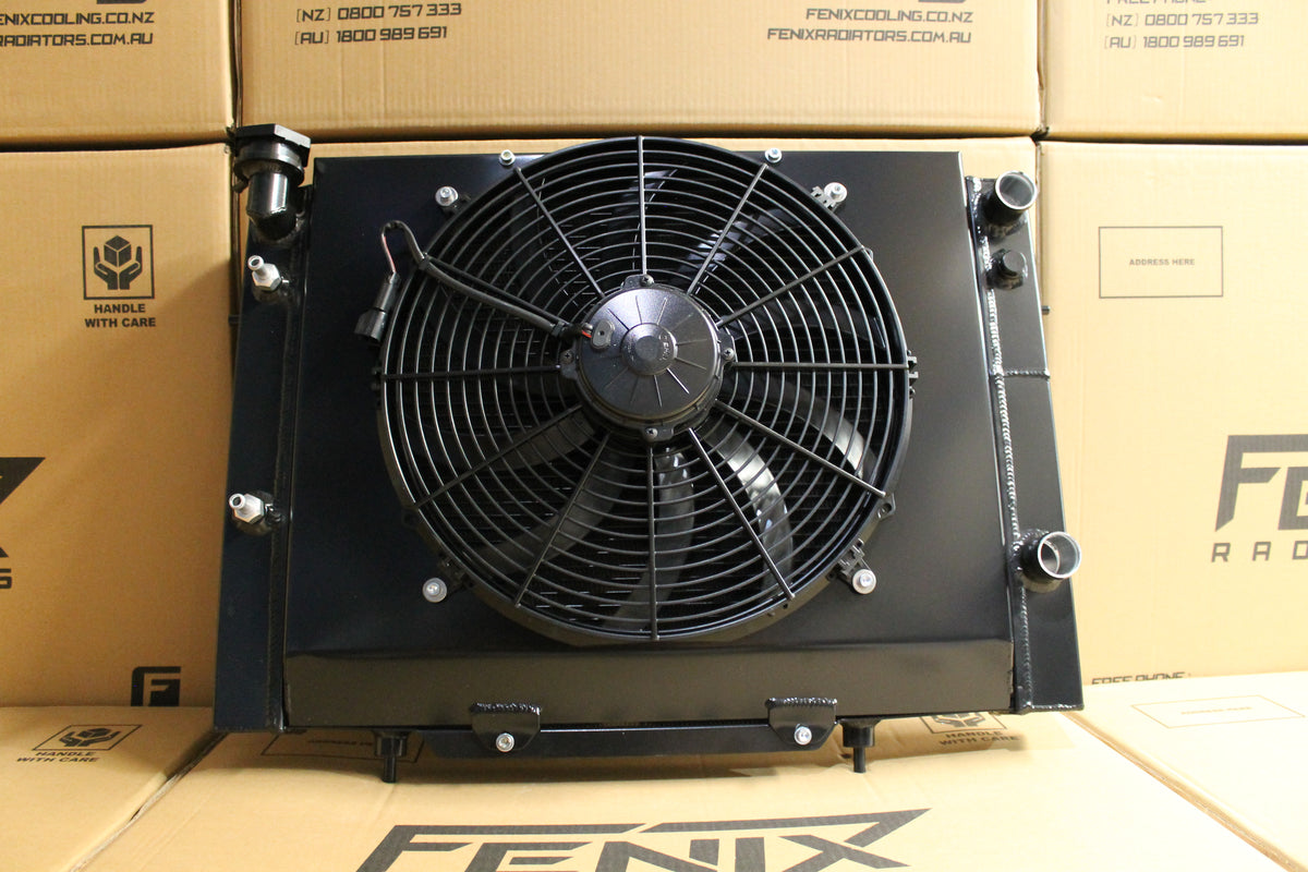 Holden VB-VC-VH-VK LS1 Conversion Full Alloy Performance Radiator, Cus ...