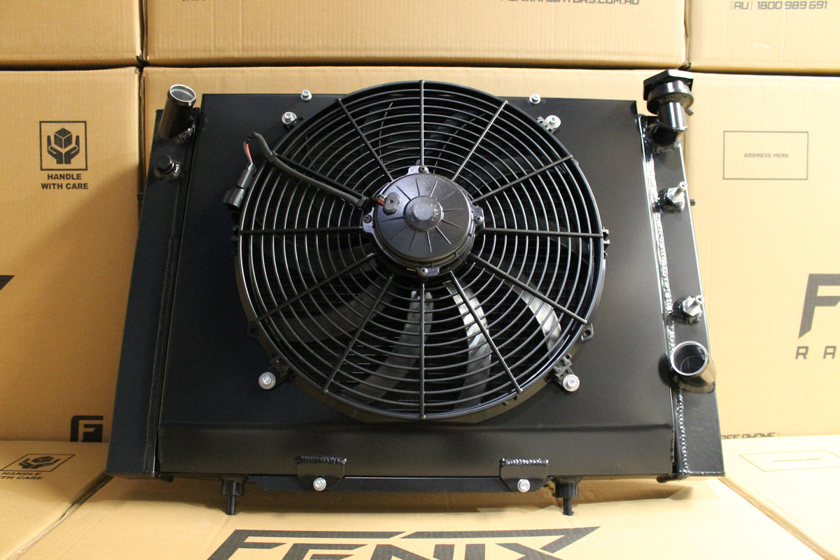 Holden VB-VC-VH-VK 6 Cylinder Full Alloy Performance Radiator, Custom ...