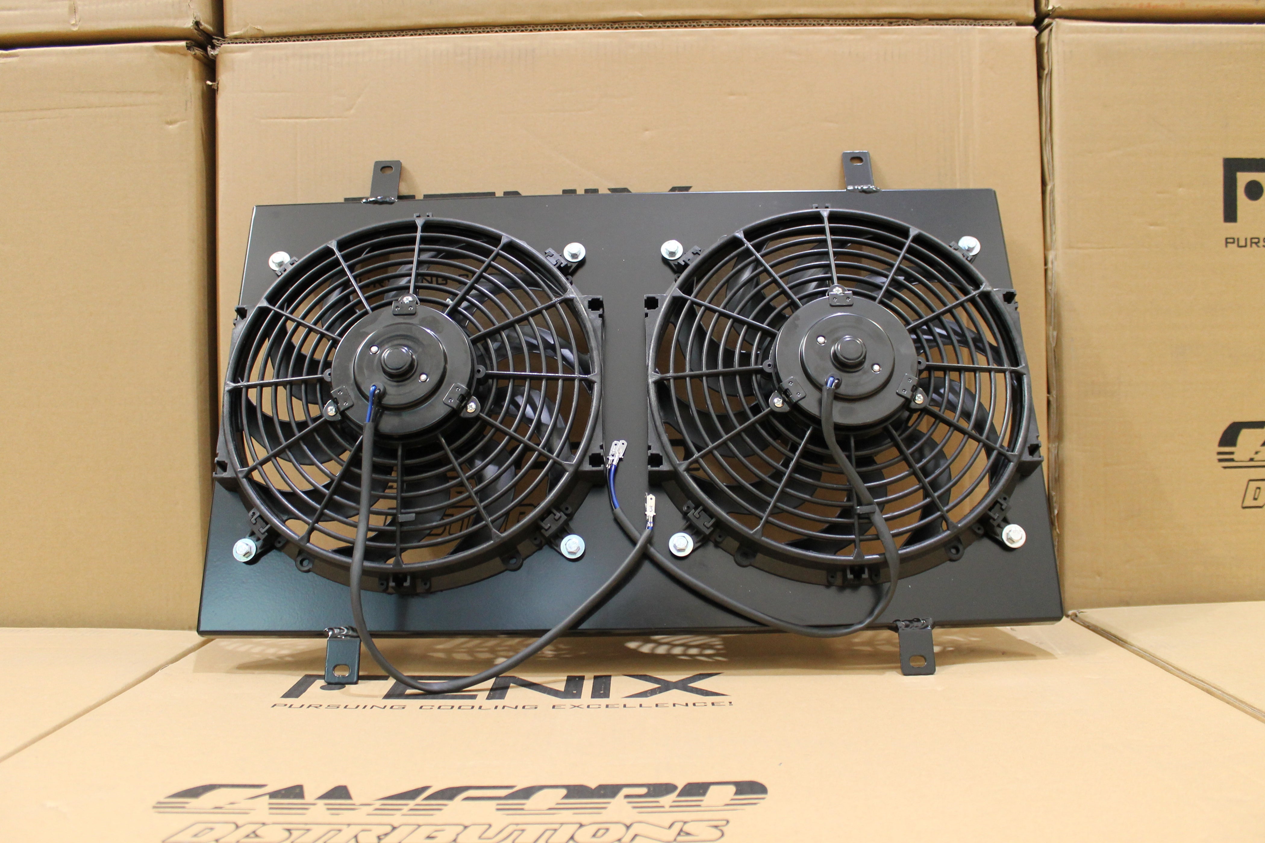 Nissan Skyline R32 GTS-T / GT-R Fan Shroud & Fans Stealth Series ...