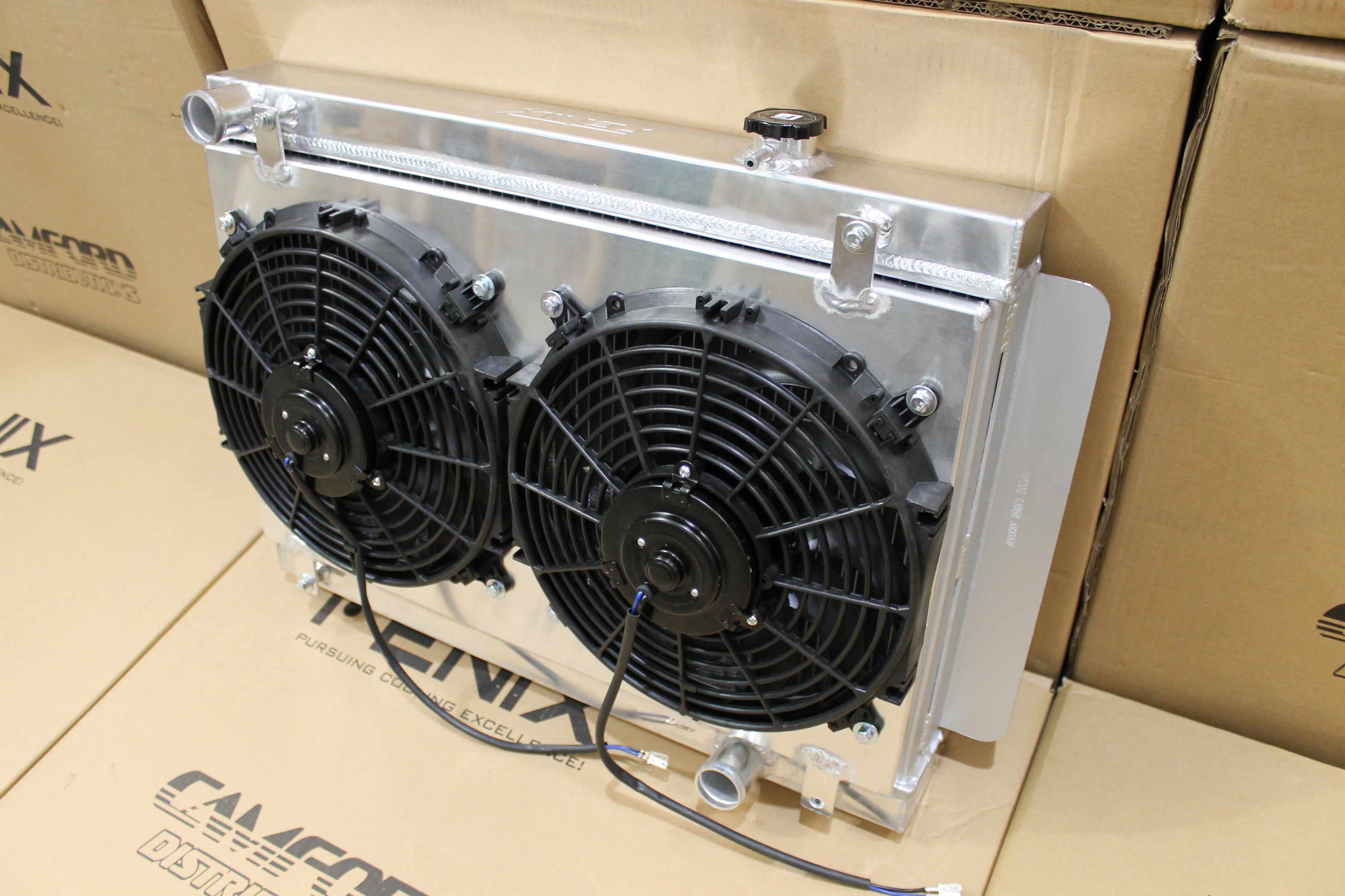 Holden Torana LH-LX Chev V8 Full Alloy Performance Radiator & Fan Shro ...