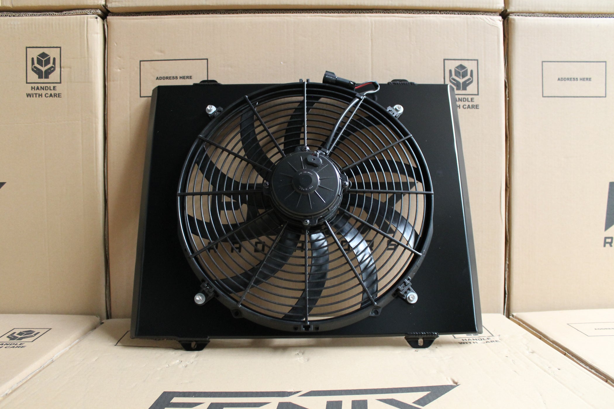Holden VL Commodore RB30 Custom Built Shroud & 16" 3000CFM Spal Fan ...