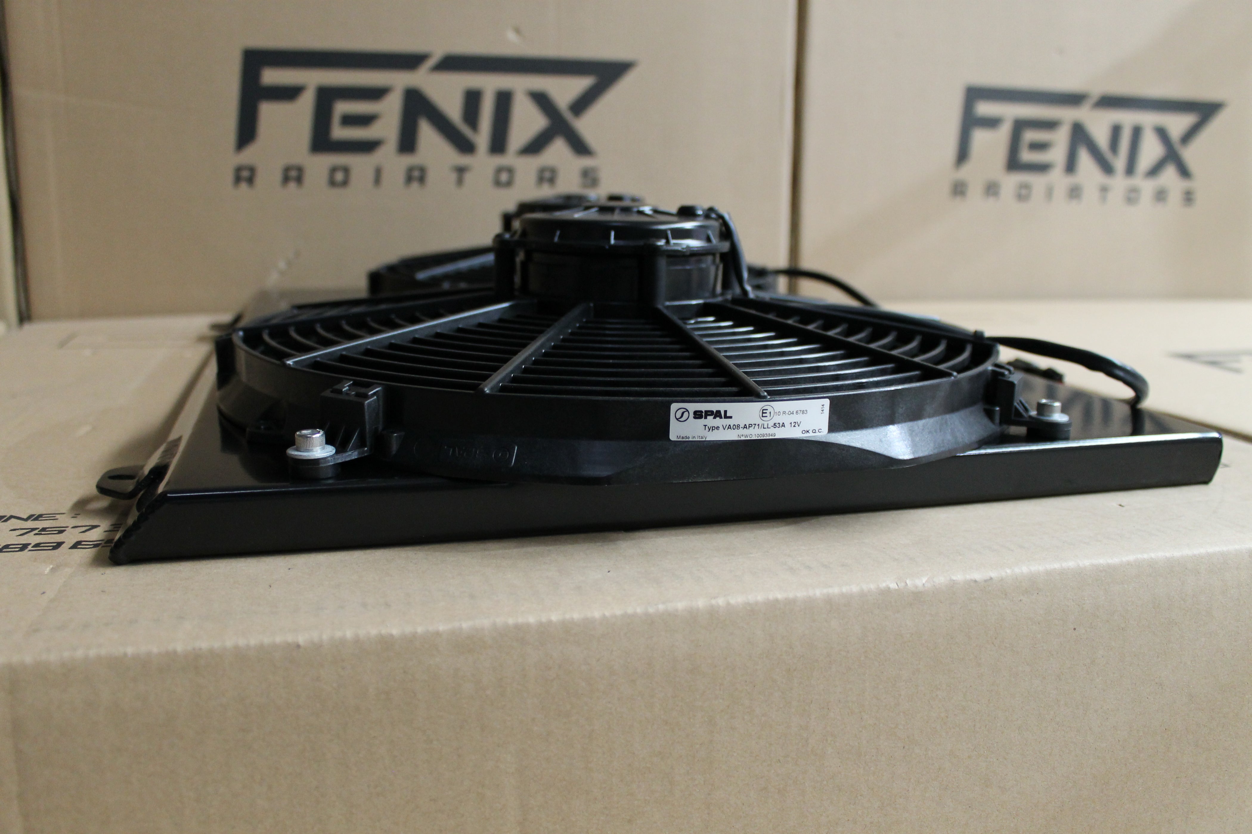 Ford XC-XD-XE Falcon Custom Built Shroud & Twin Spal Fans. — Fenix ...