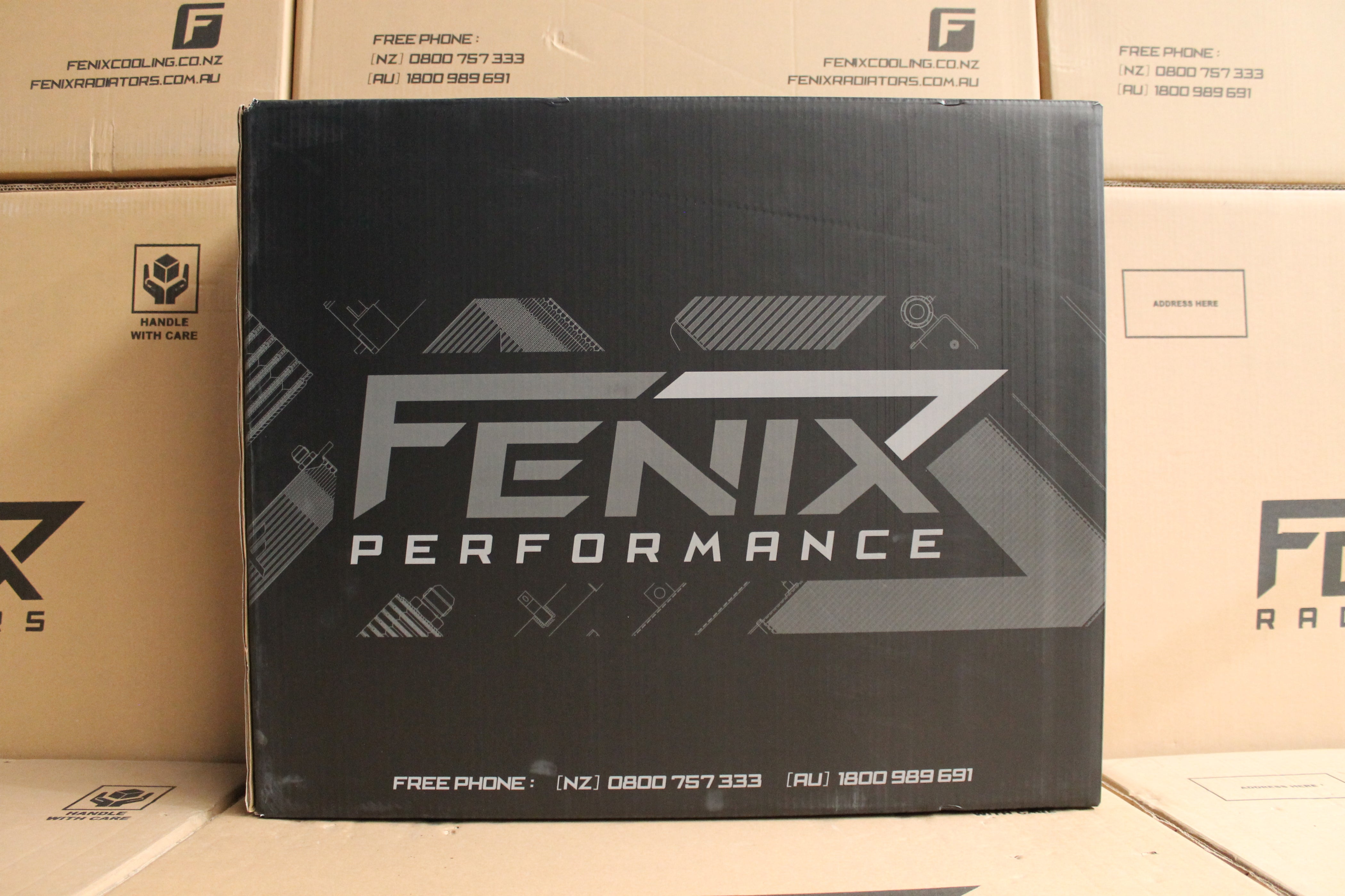 Datsun 1200 Ute Full Alloy Performance Radiator. — fenixautoparts