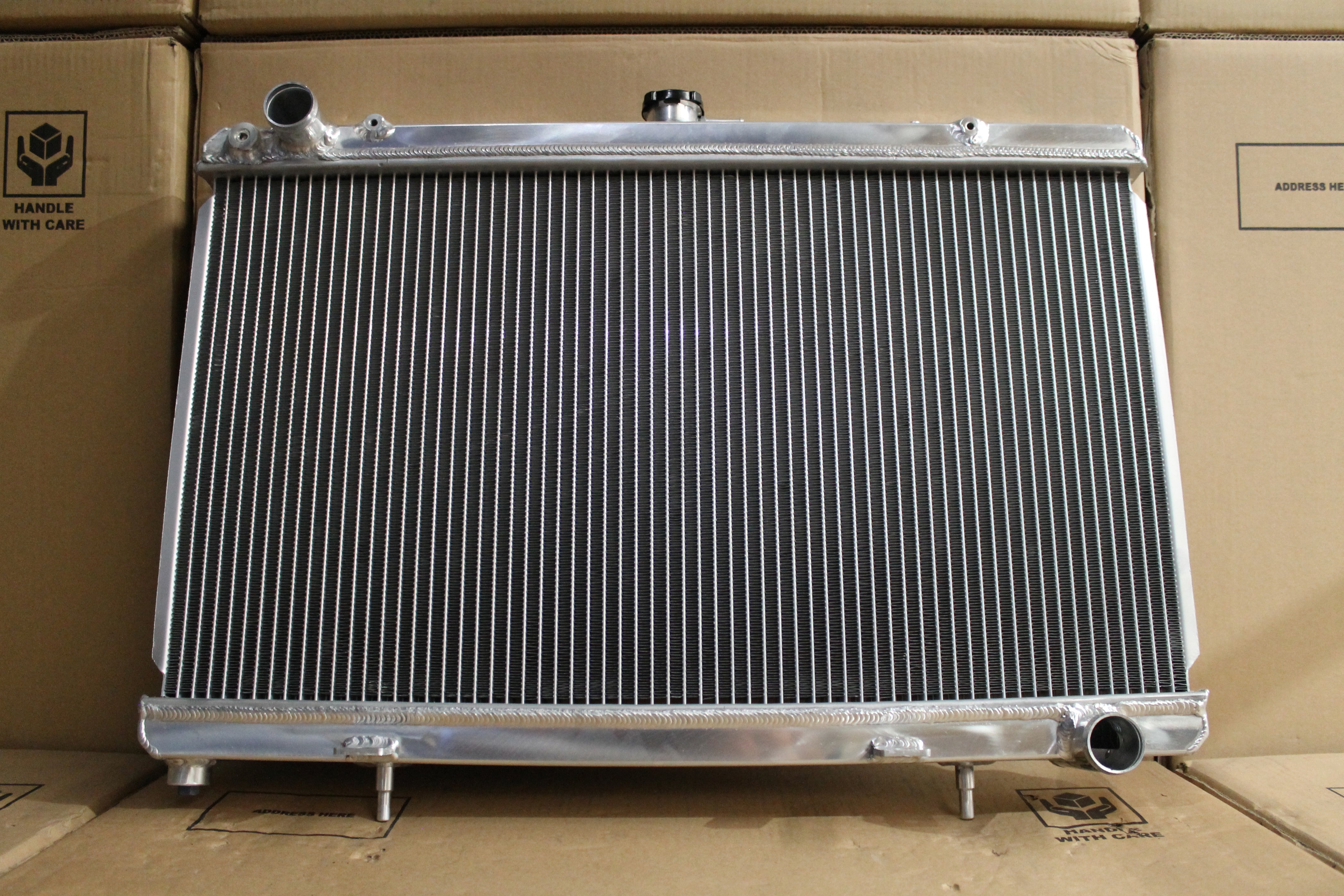Nissan Silvia S13 SR20DET Full Alloy Performance Radiator. — fenixautoparts