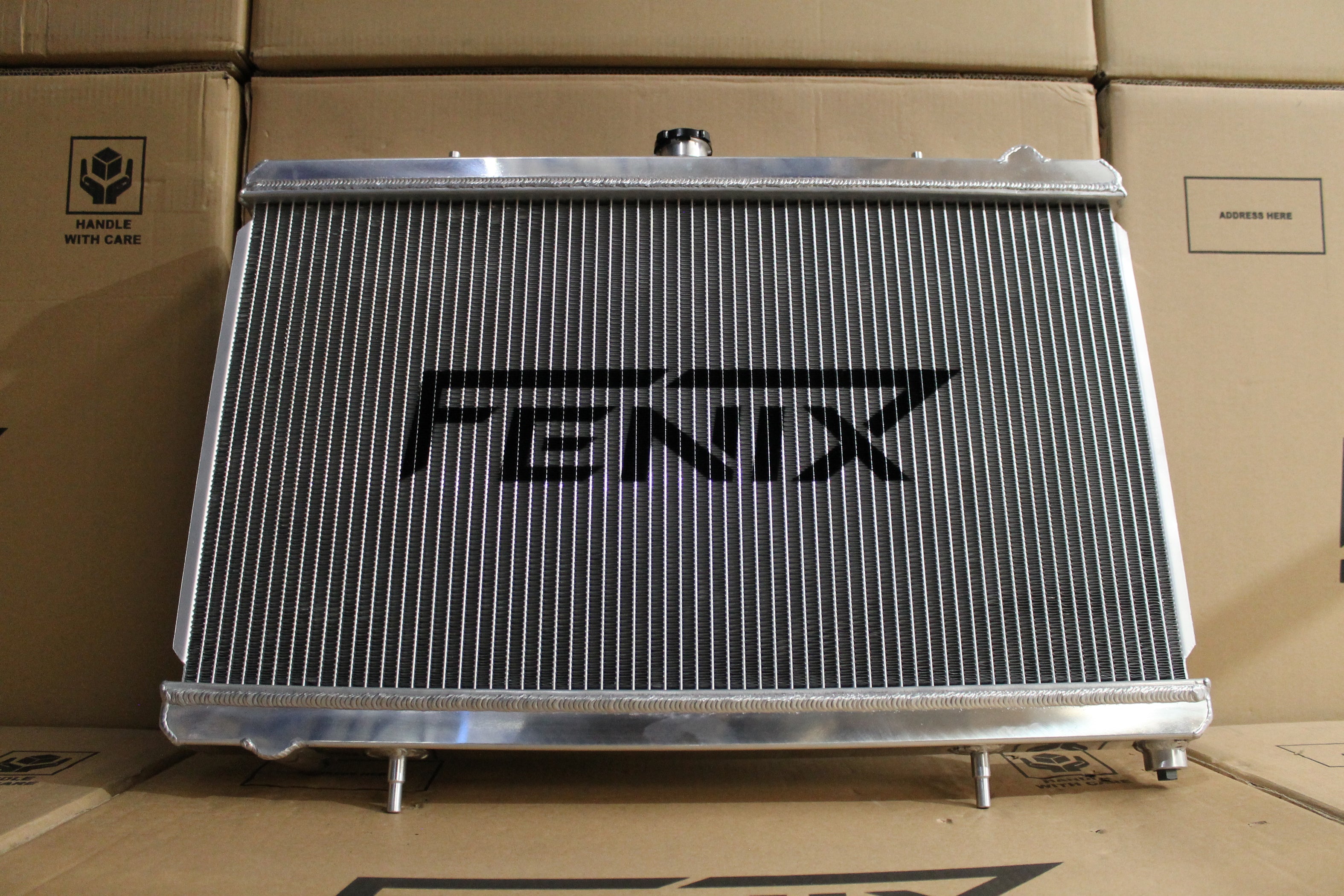 Nissan Silvia S13 SR20DET Full Alloy Performance Radiator. — fenixautoparts