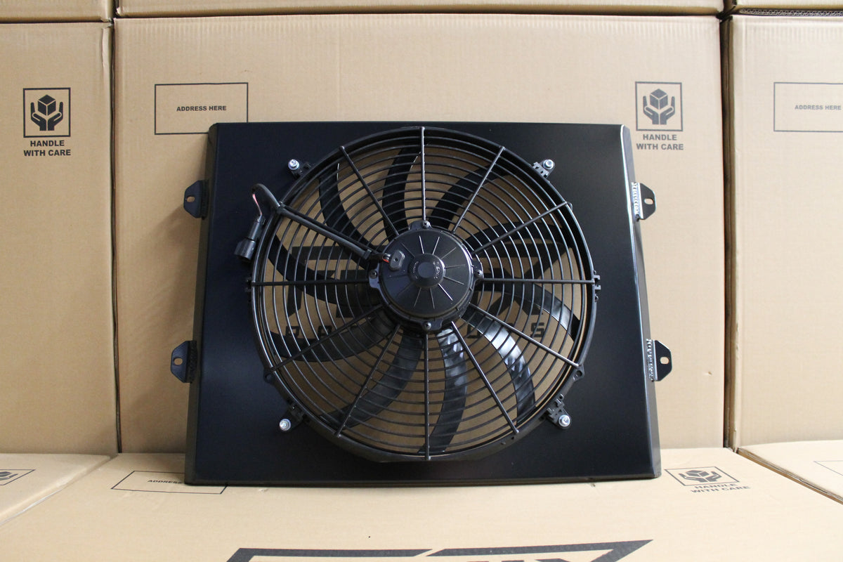 Toyota RZN Series Hilux Custom Shroud & 16" 3000CFM Spal Fan ...