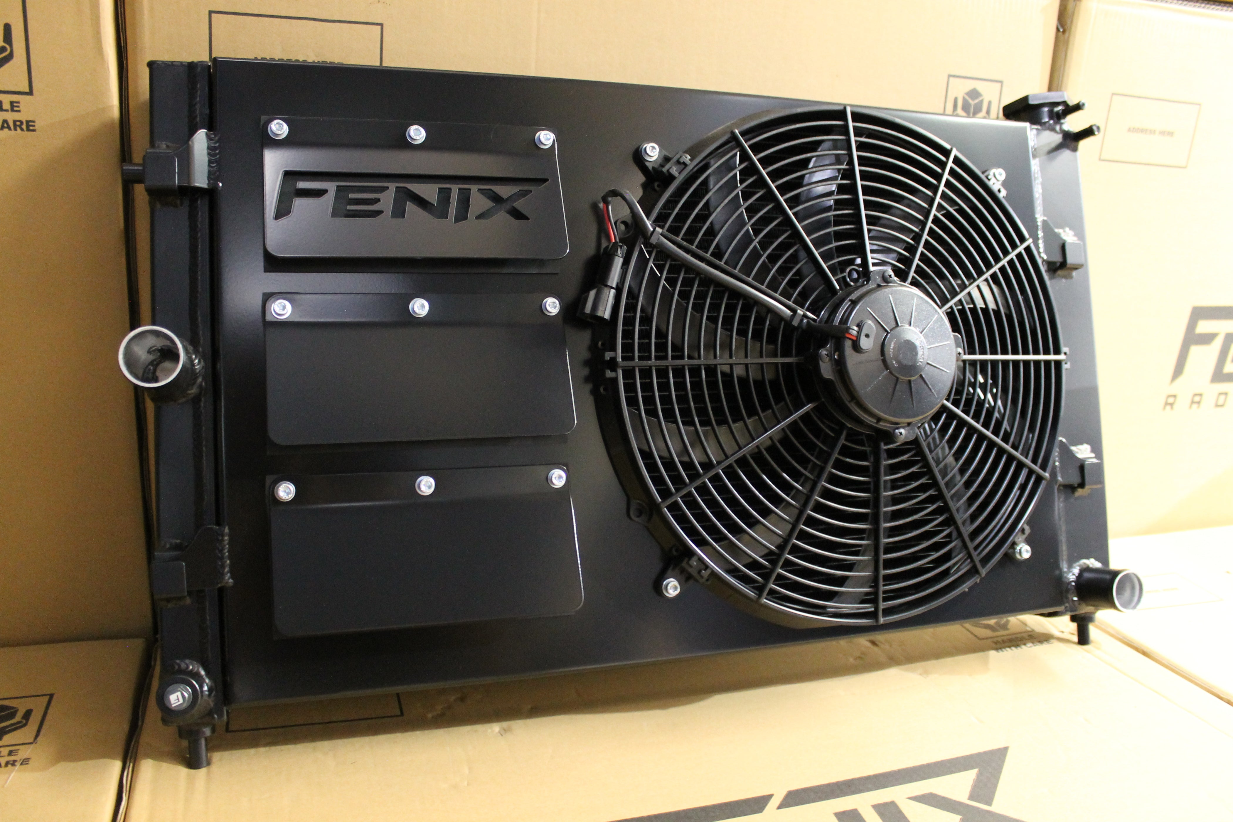 Holden VZ Commodore V8 Full Alloy Performance Radiator, Custom Shroud ...