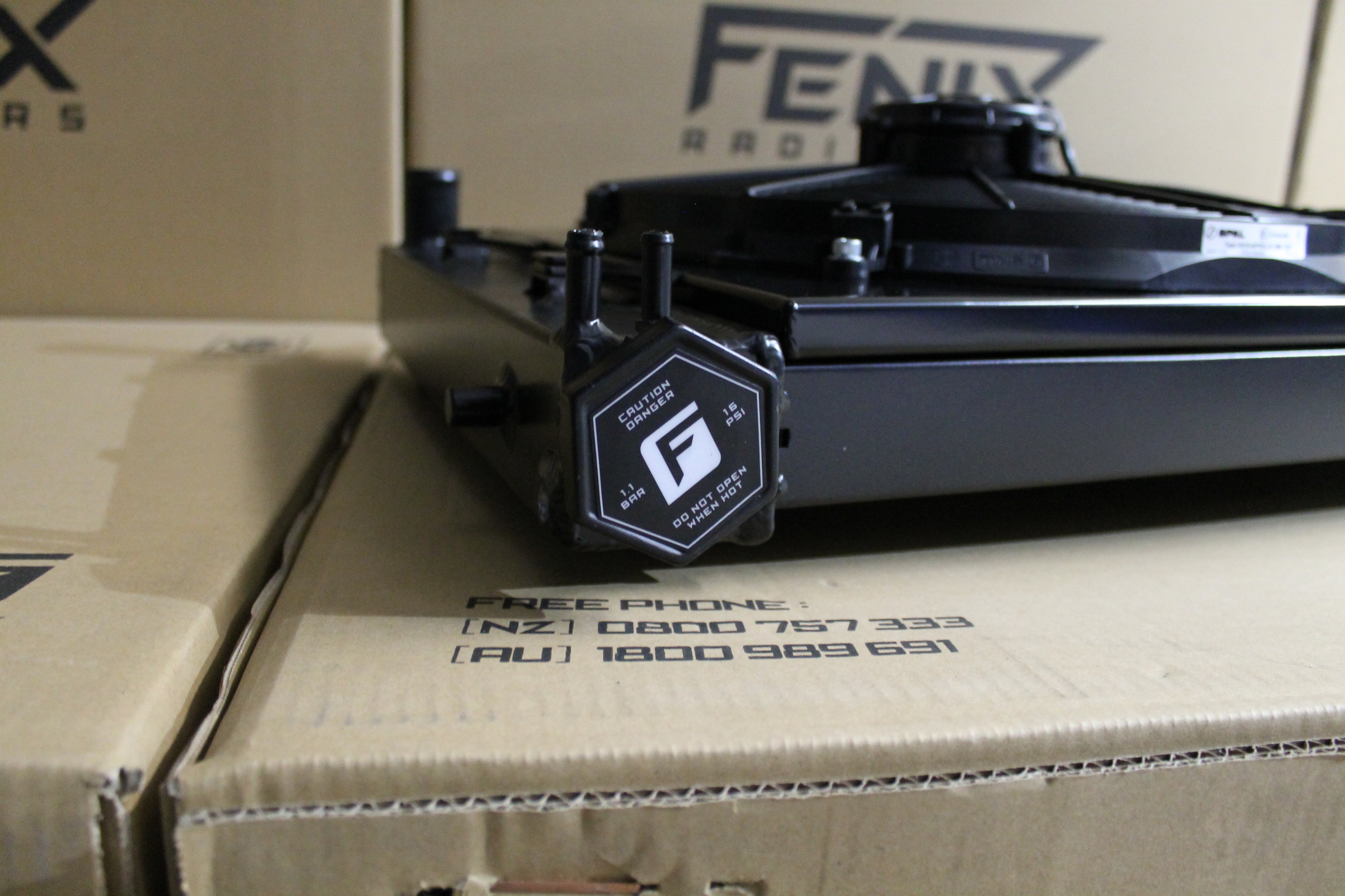 Holden VZ Commodore V8 Full Alloy Performance Radiator, Custom Shroud ...