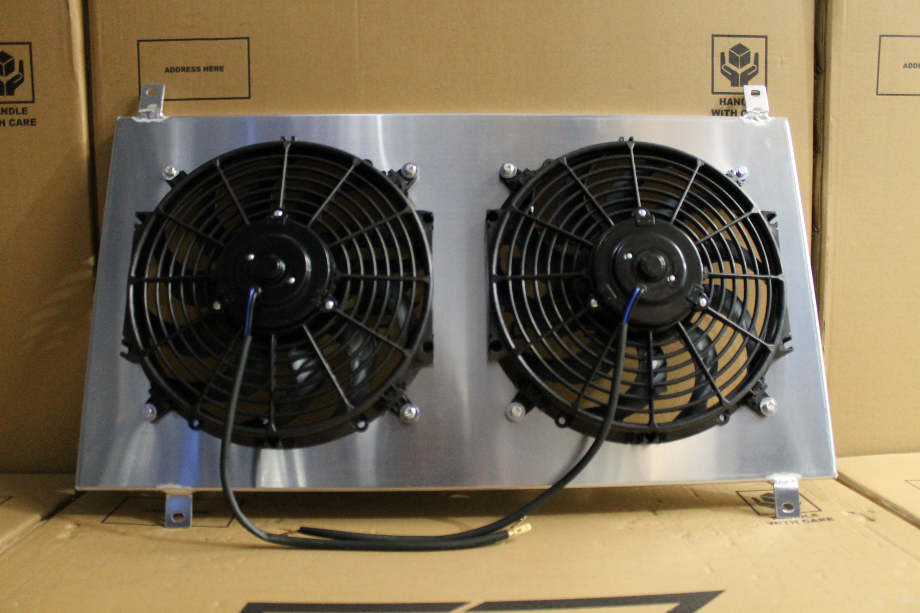 Toyota Supra JZA80 Full Alloy Performance Radiator & Fan Shroud Kit ...