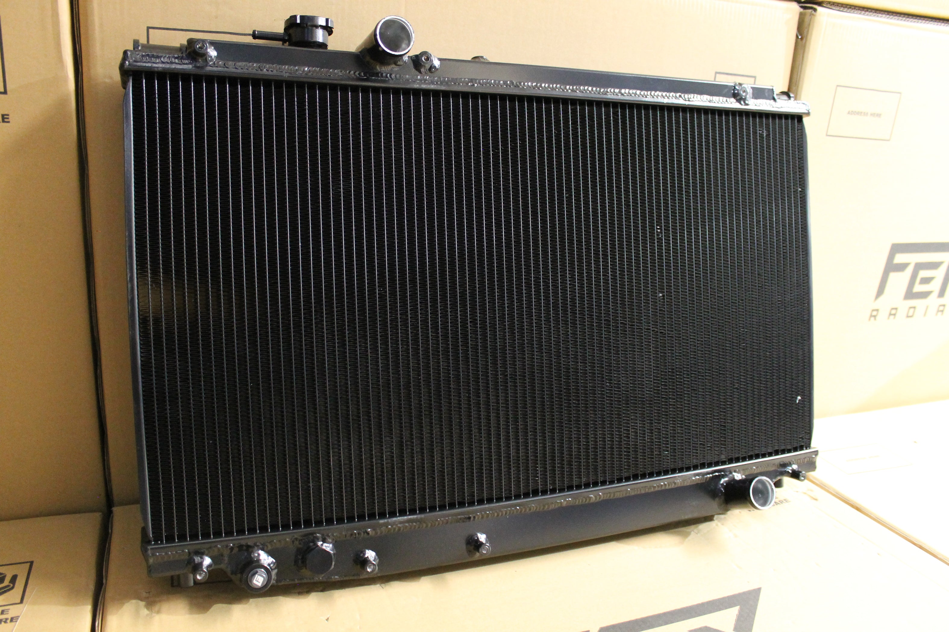 Toyota Supra JZA80 Full Alloy Performance Radiator GEN II. — fenixautoparts