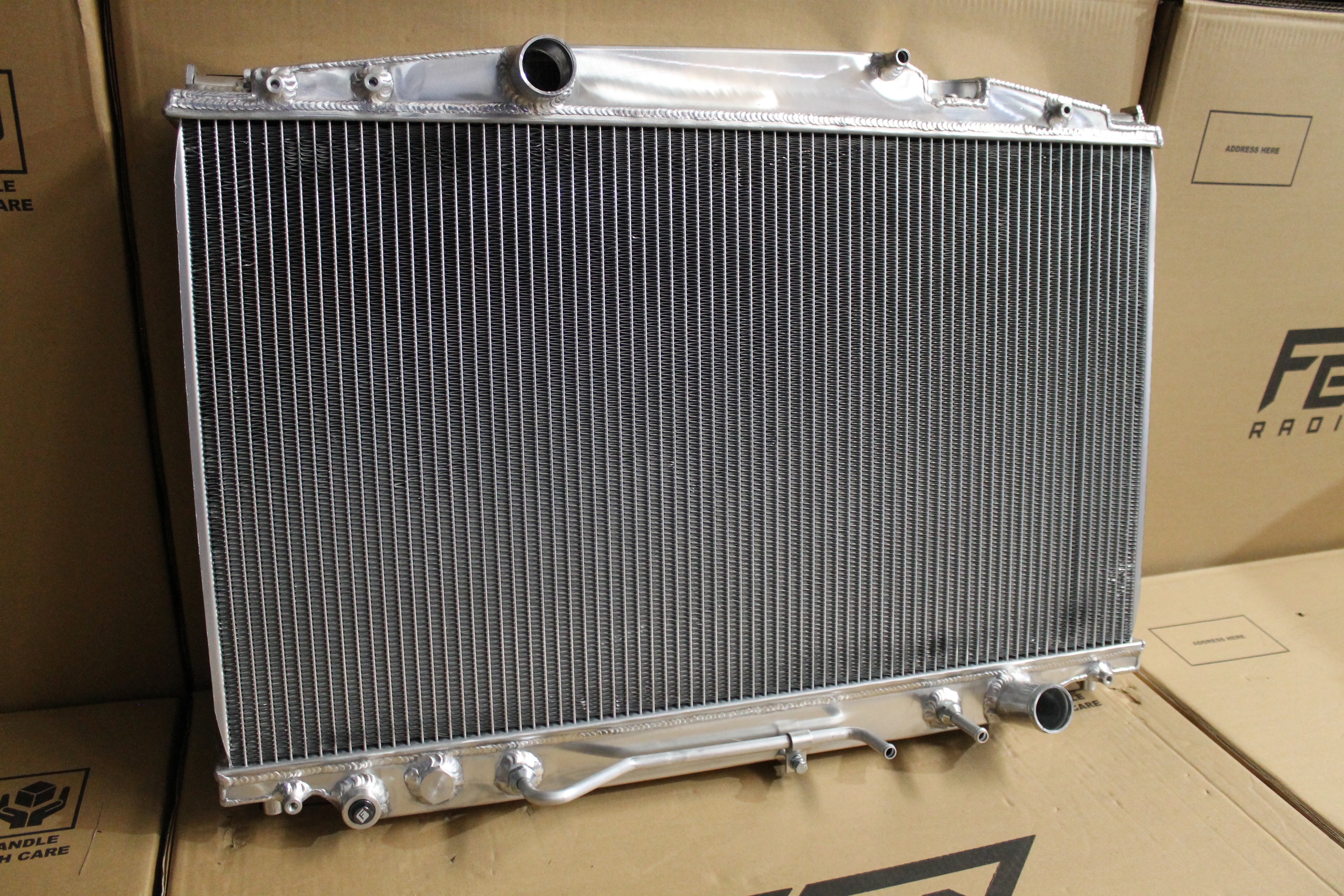 Toyota UZZ30-UZZ31 Soarer 1UZFE Full Aluminium Performance Radiator ...