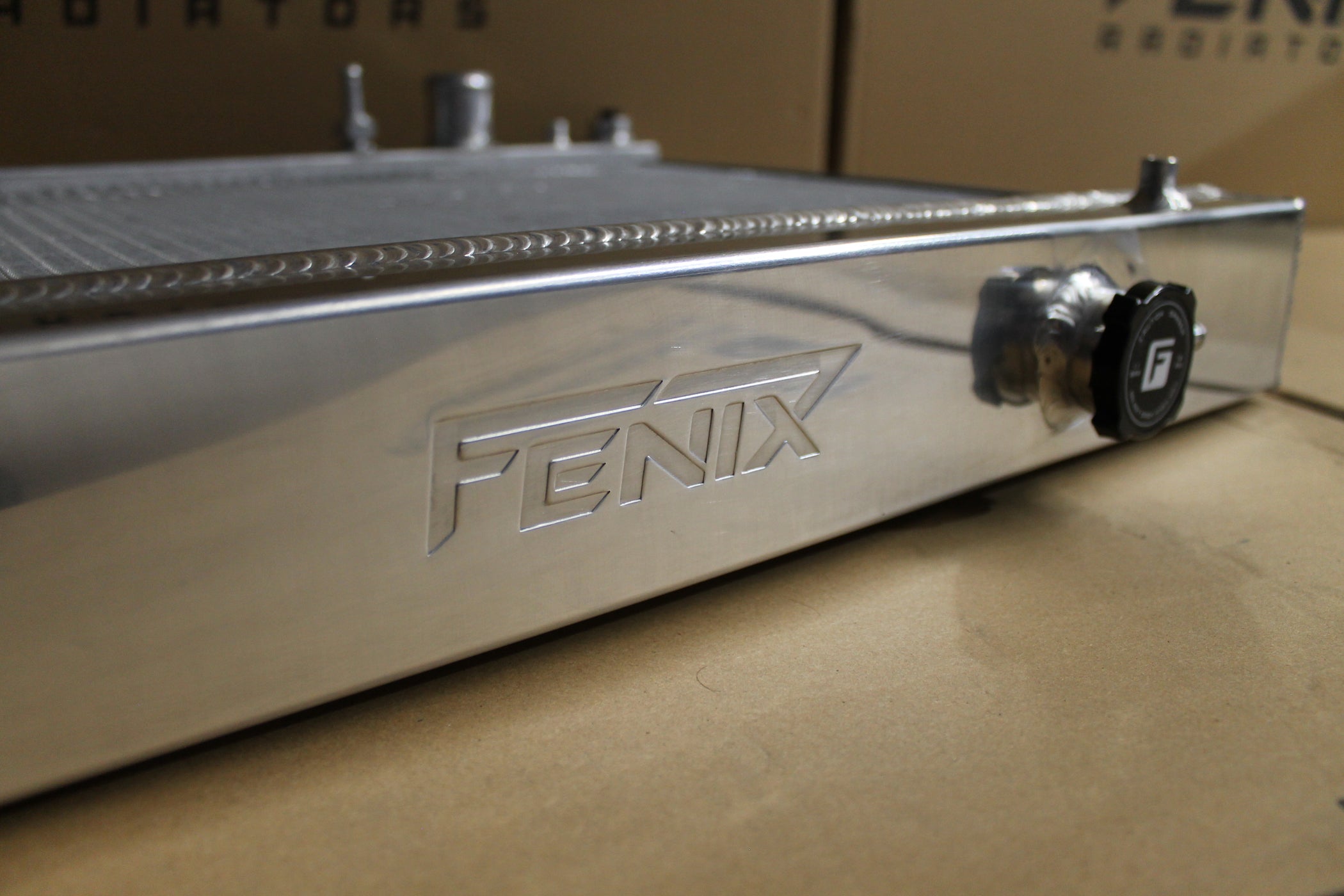 HG-HZ Kingswood Holden V8 Full Alloy Performance Radiator — Fenix Radiators