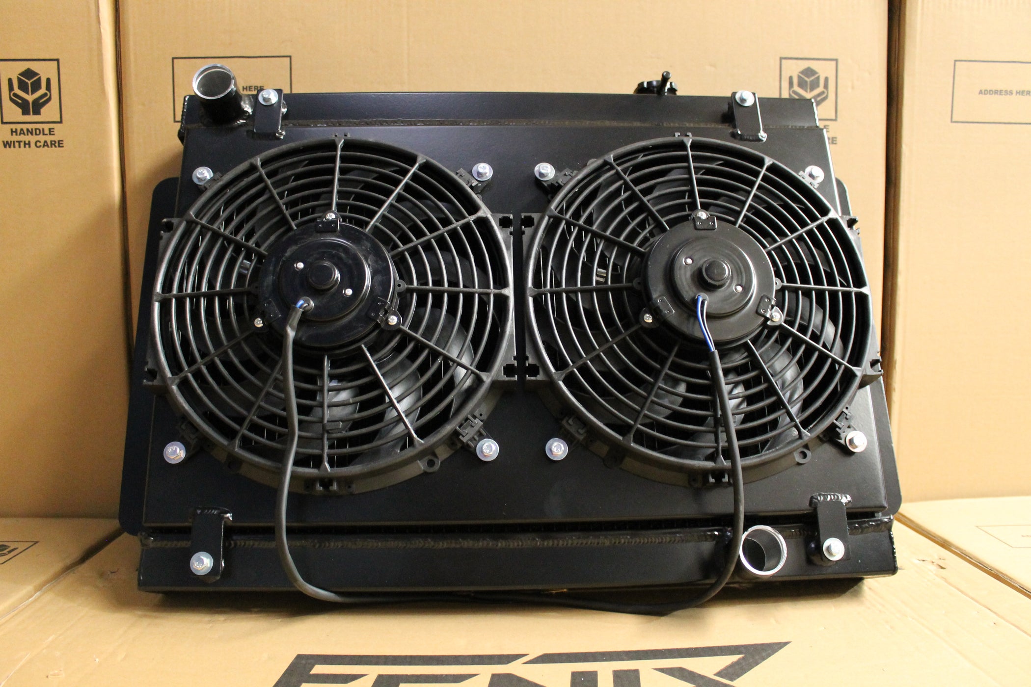 Holden Kingswood HG-HX Chev V8 Full Alloy Performance Radiator & Fan S ...