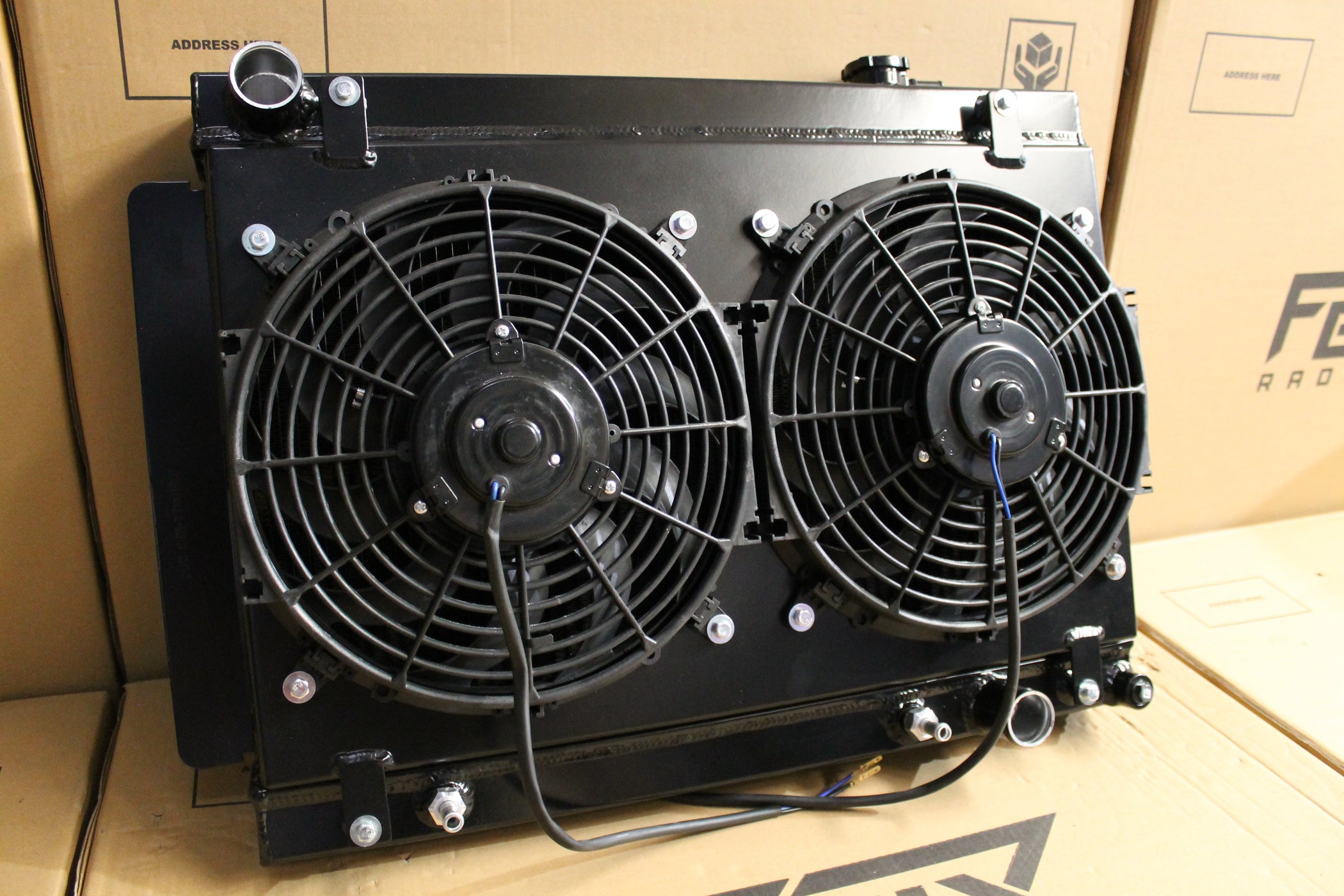 Holden Kingswood HG-HX Chev V8 Full Alloy Performance Radiator & Fan S ...