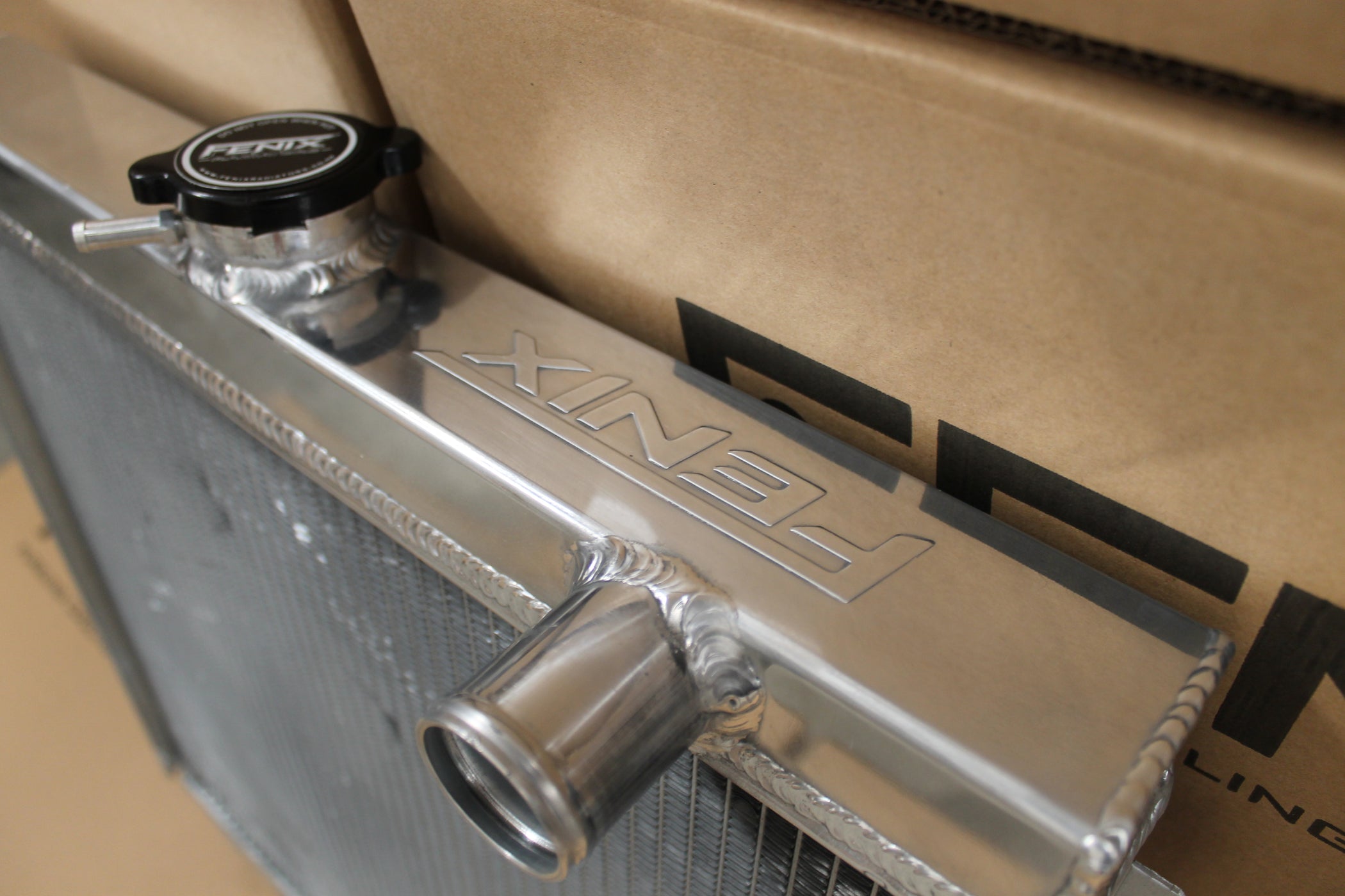Ford XR-XY Falcon Cleveland V8 Full Alloy Performance Radiator ...