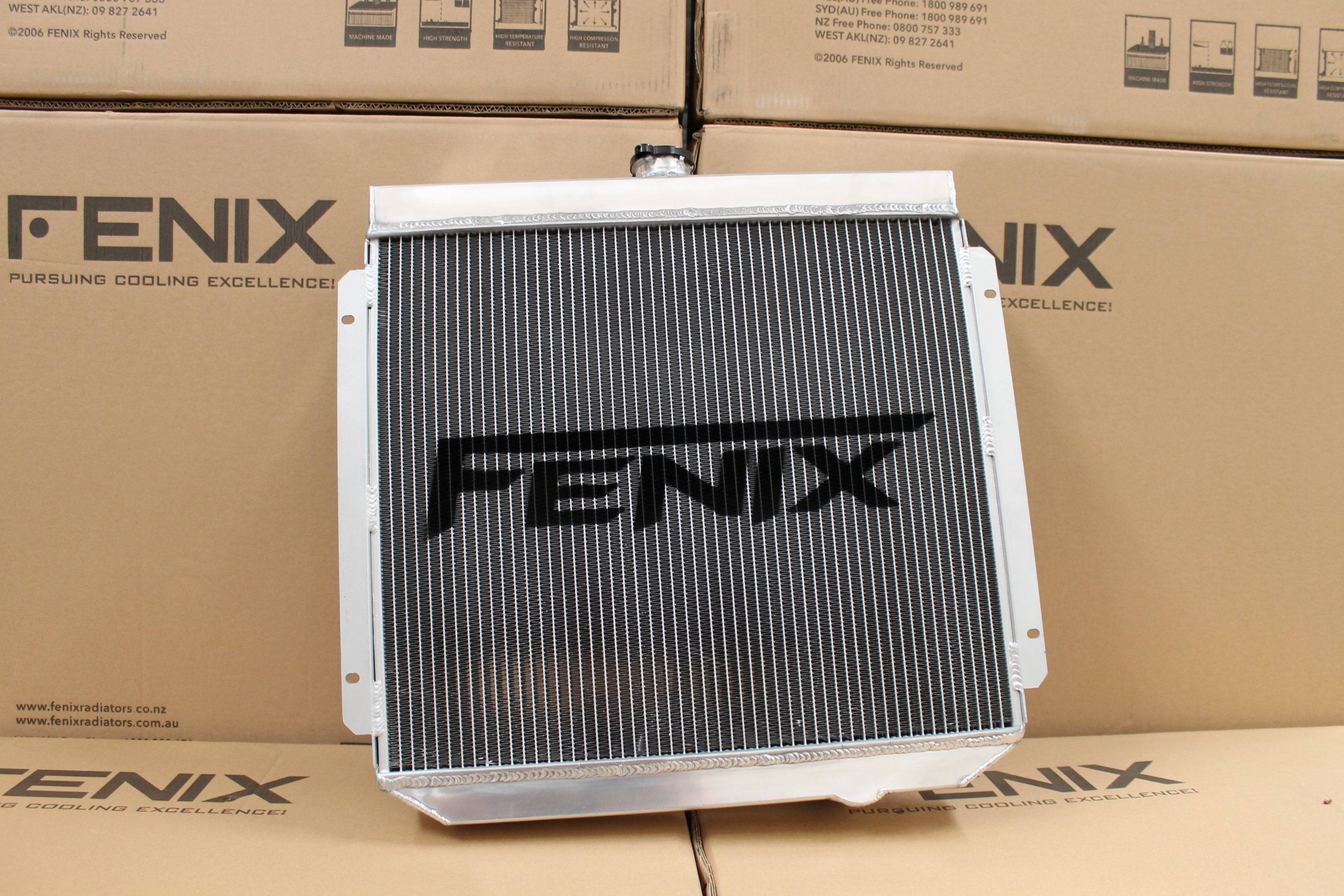 Ford XR-XY Falcon Cleveland V8 Full Alloy Performance Radiator ...