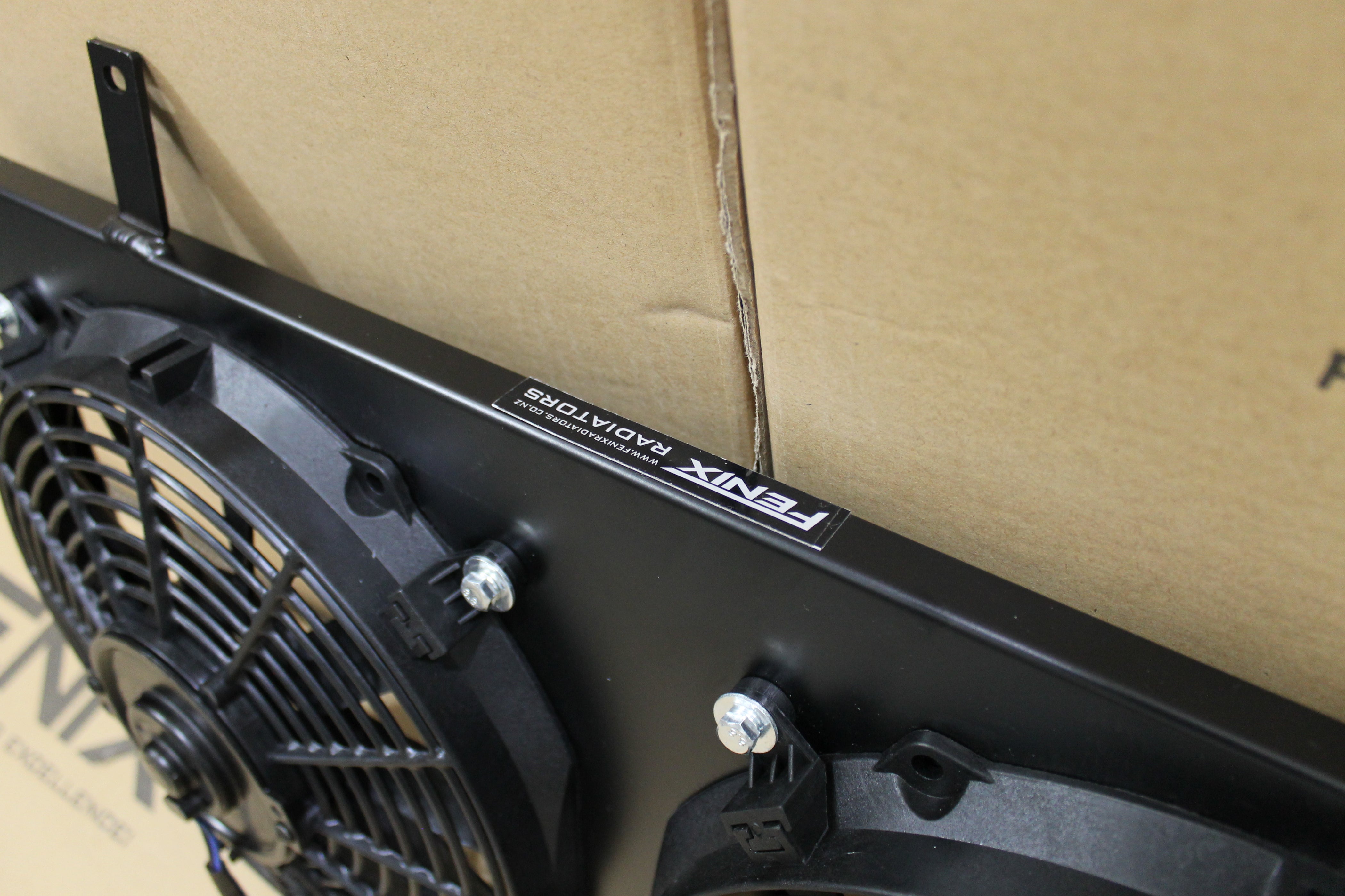 Nissan Silvia S14-S15 SR20DET Fan Shroud & Fans. — Fenix Radiators