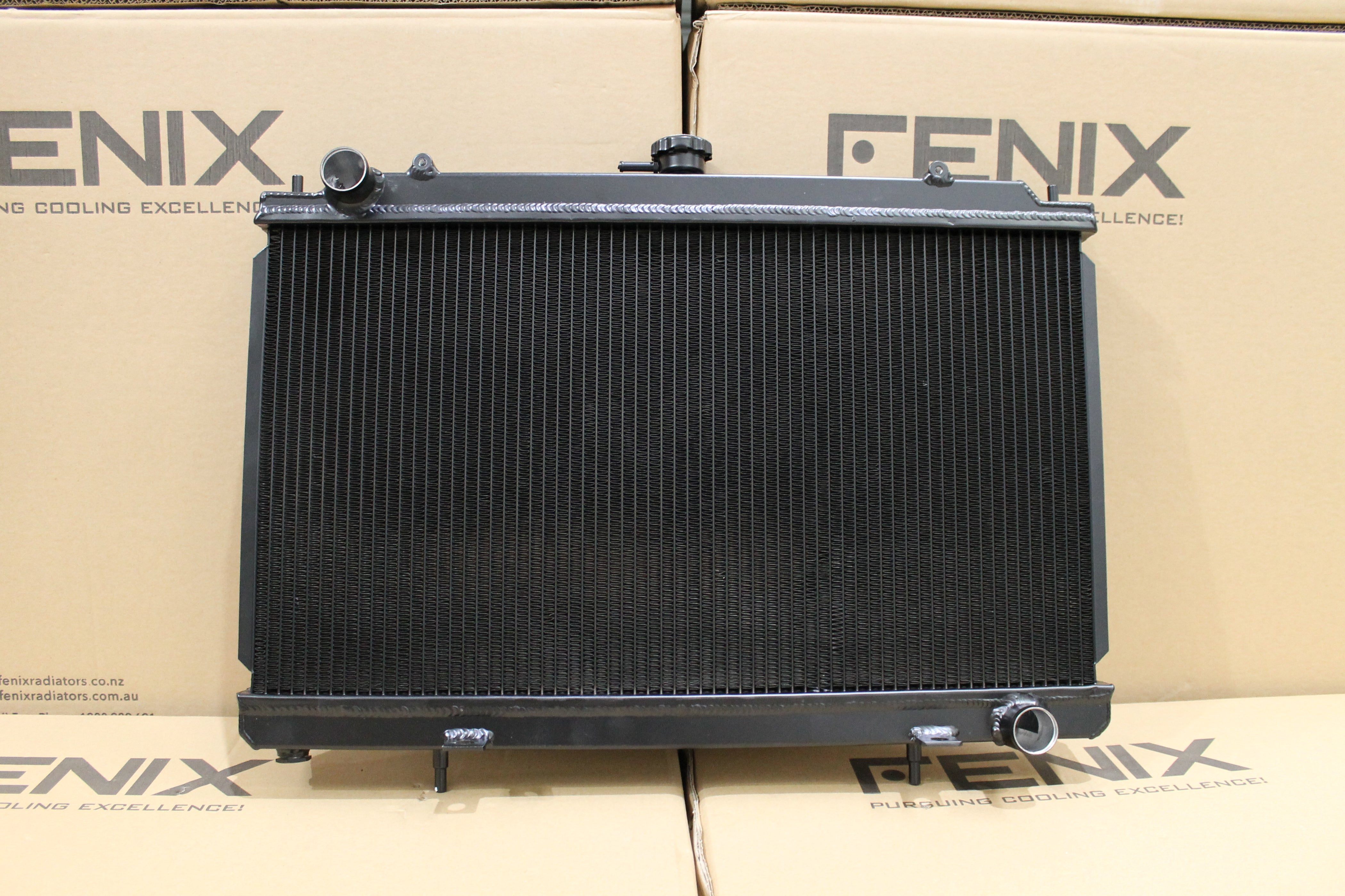 Nissan Silvia S14-S15 SR20DET Full Alloy Performance Radiator & Fan Sh ...
