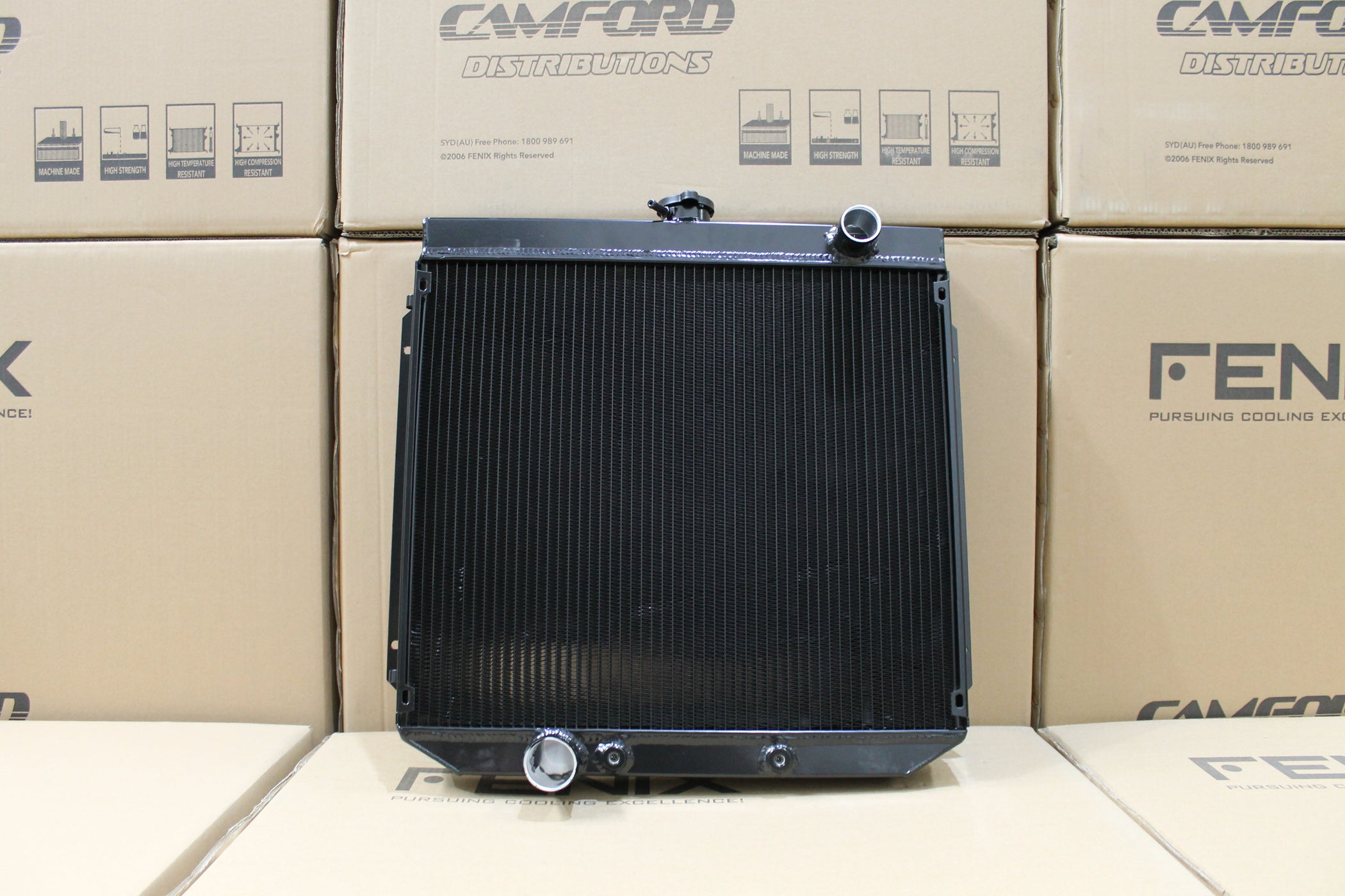 Ford XR-XY Falcon Cleveland V8 Full Alloy Performance Radiator ...