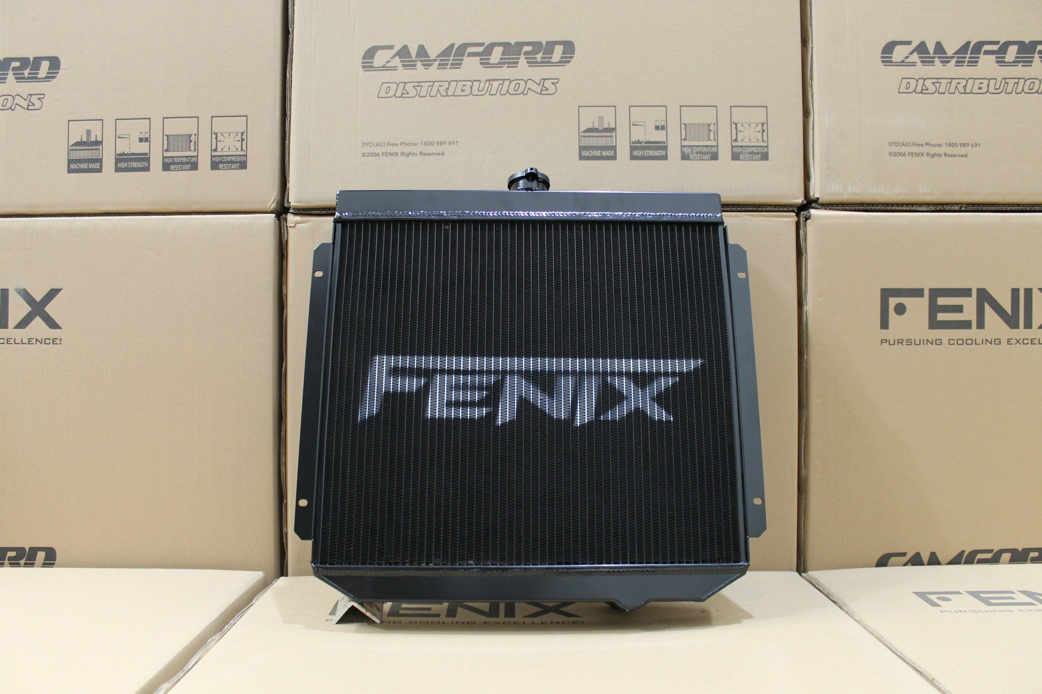Ford XR-XY Falcon Cleveland V8 Full Alloy Performance Radiator ...