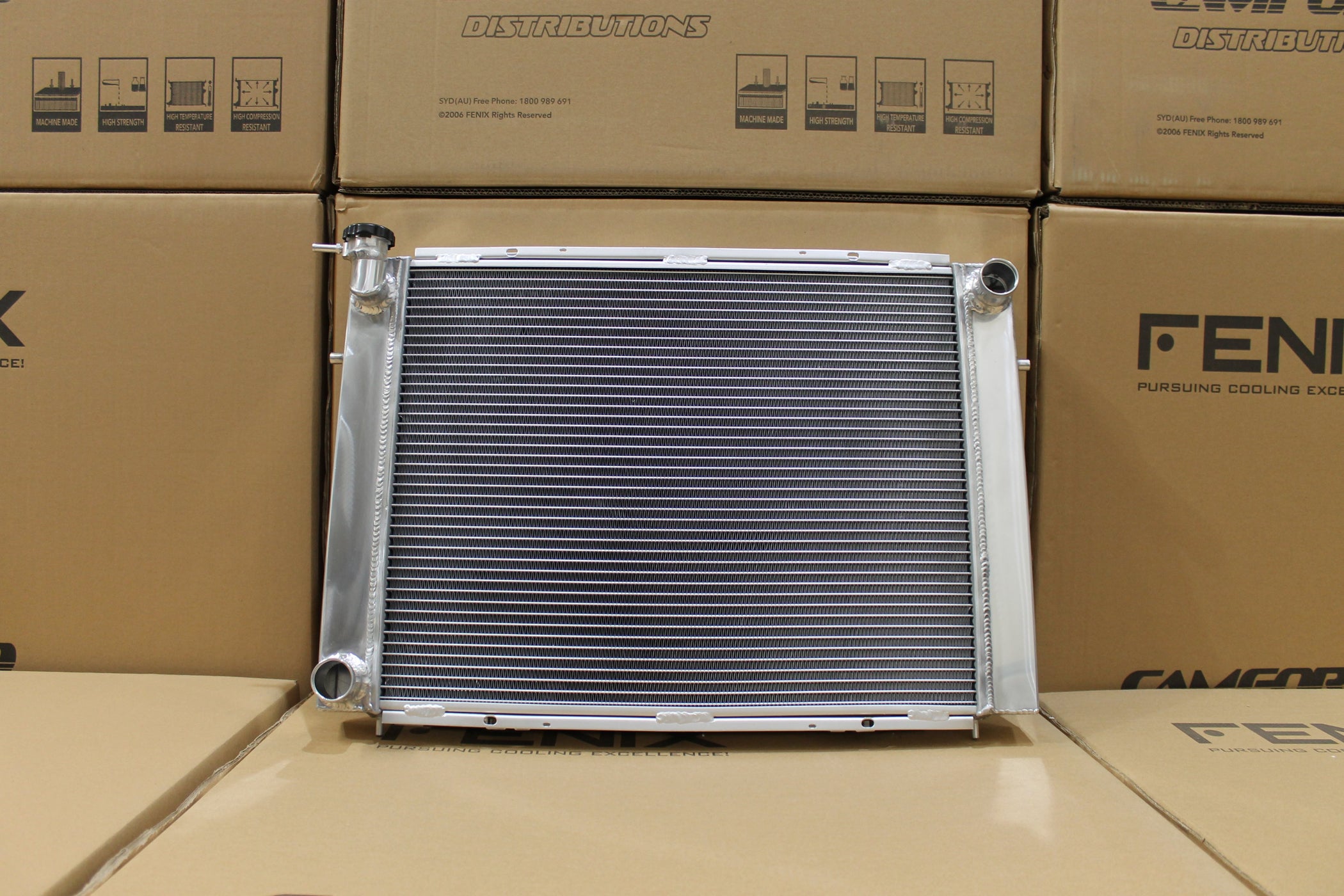 Holden VN-VP-VR-VS Commodore V8 Full Alloy Performance Radiator ...