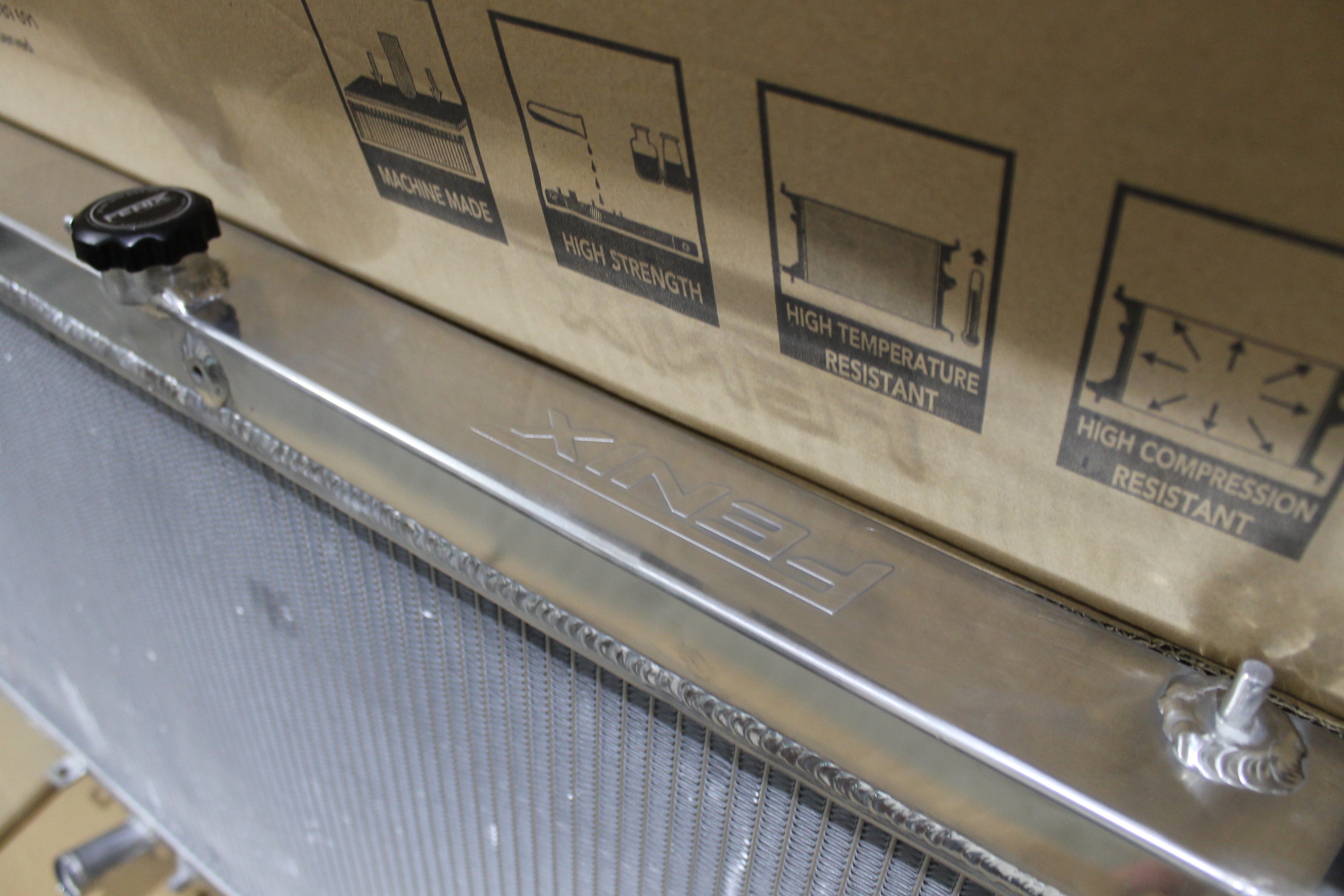 Nissan GU Patrol TD42 Full Alloy Performance Radiator. — Fenix Radiators