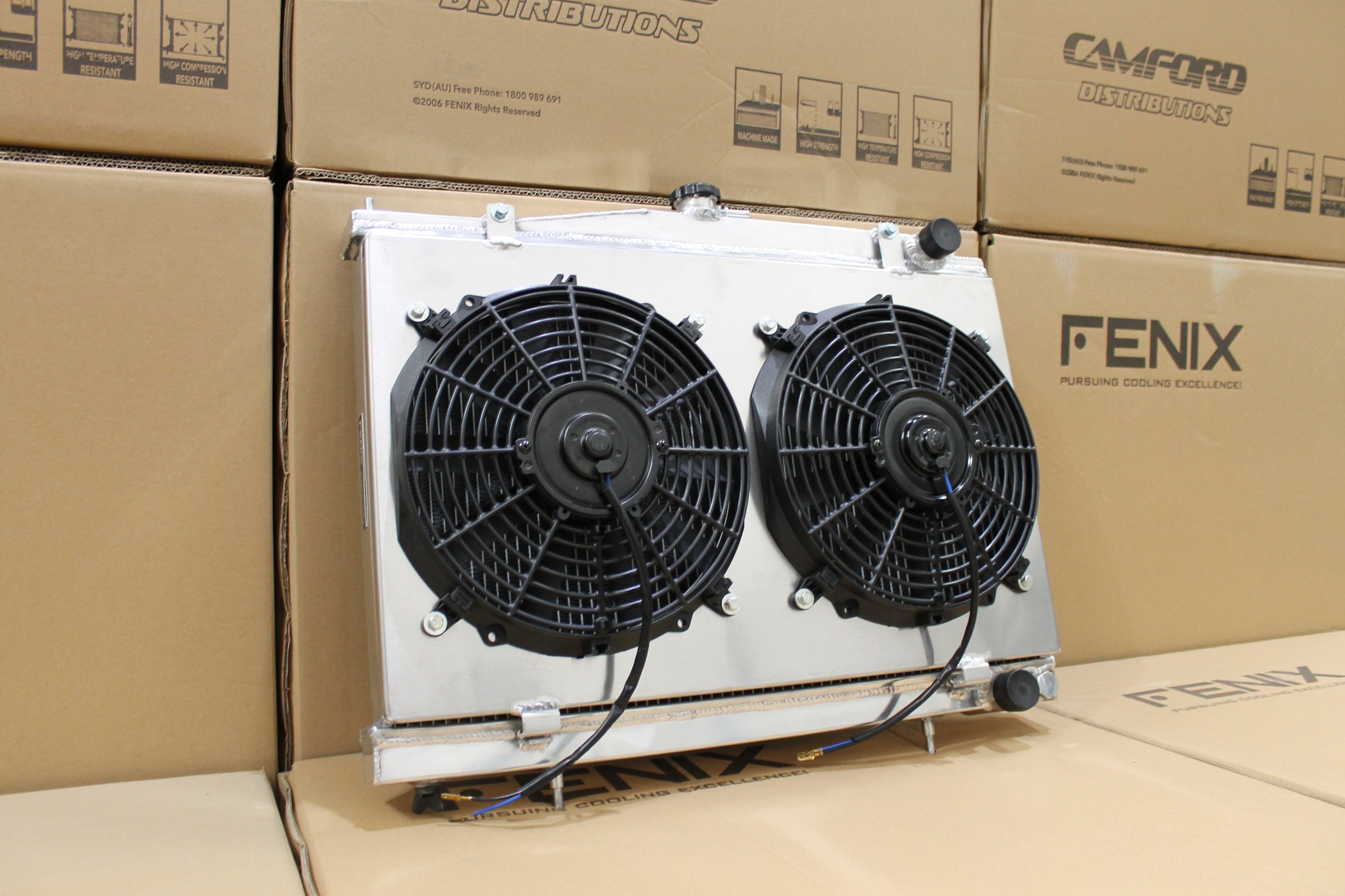 Nissan Skyline R33 R34 GTS-T-GT-R Full Alloy Performance Radiator & Fa ...