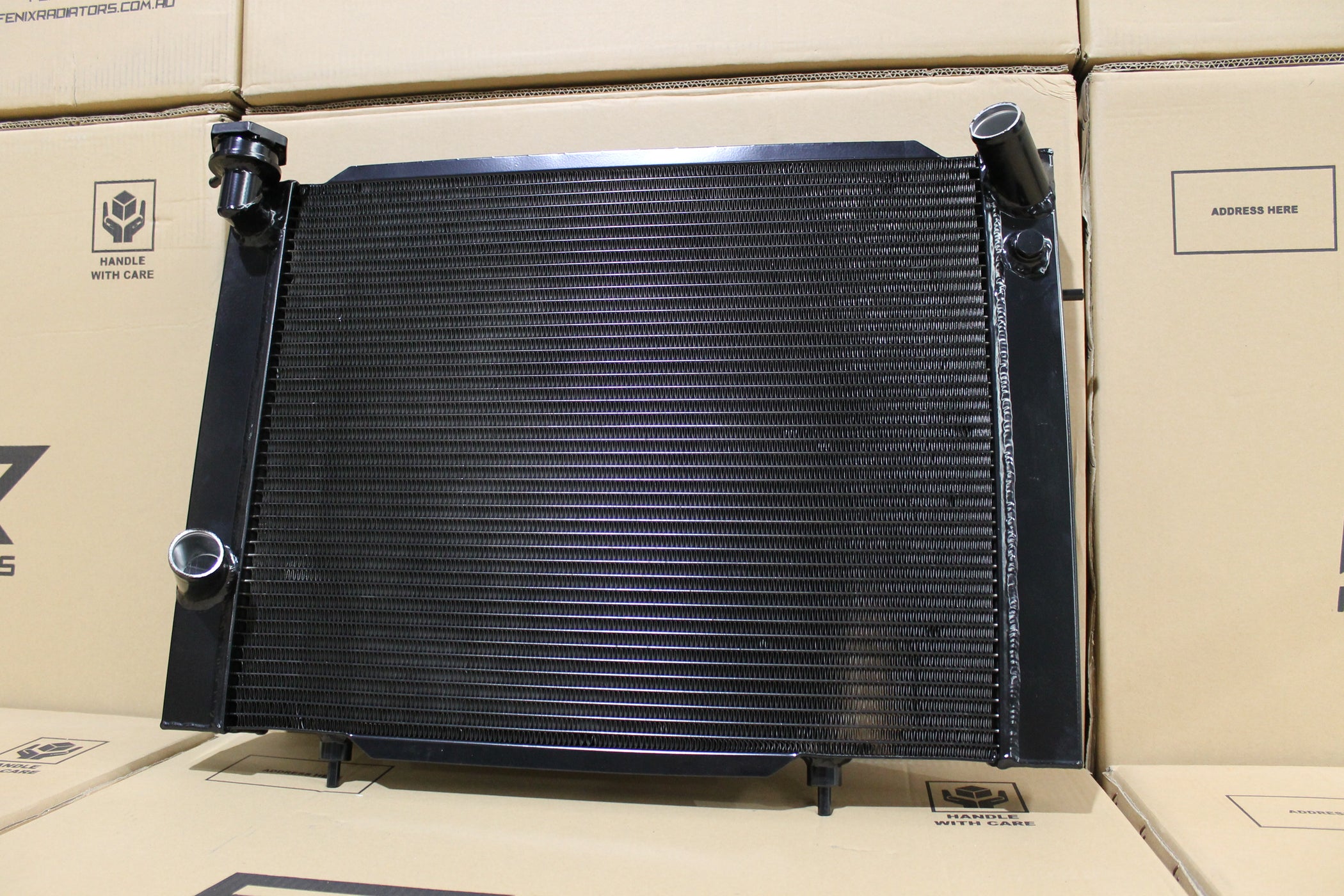 Holden VB-VC-VH-VK V8 Full Alloy Performance Radiator. — fenixautoparts